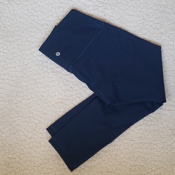 lululemon athletica | Pants & Jumpsuits | True Navy Wunder Train ...
